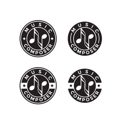 Composer Logo Design Template Download 6111532 Vector Art At Vecteezy