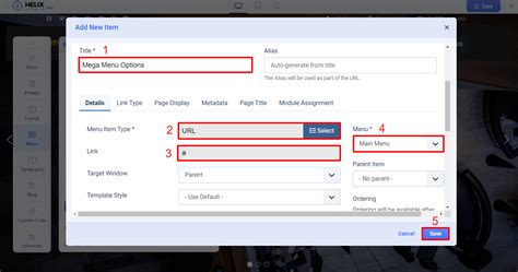 8 Steps To Set Up Mega Menu Builder For Helix Ultimate Templates