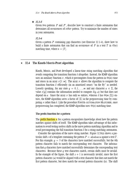 Kmp Pdf Computer Science Mathematics