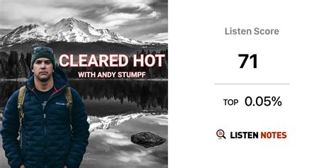 Cleared Hot Powered By Brcc Podcast Andy Stumpf Listen Notes