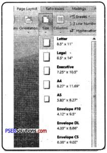 PSEB 7th Class Computer Notes Chapter 5 Microsoft Word Part III PSEB Solutions