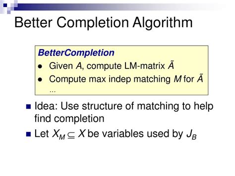 Ppt Deterministic Network Coding By Matrix Completion Powerpoint