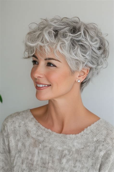 34 Ultra Chic Short Curly Hairstyles For Women Over 50 In 2024