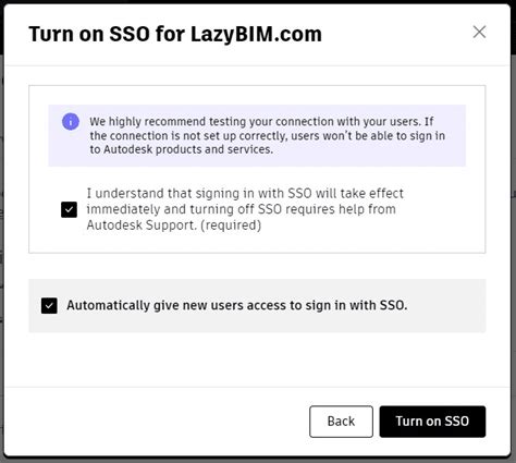 How To Set Up Autodesk Single Sign On Lazybim