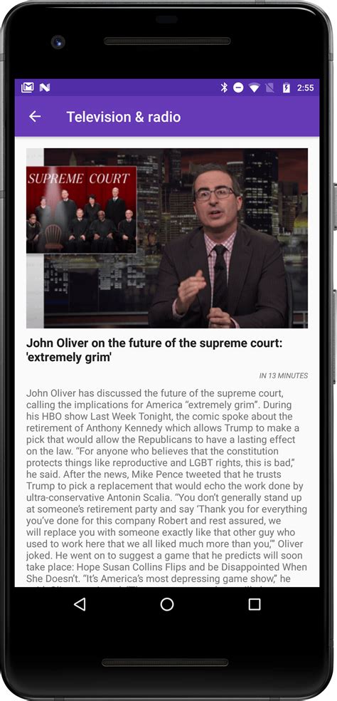 GitHub Cvbutani NewsApp News App Using The Guardian API