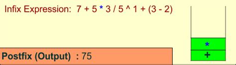 Algorithm To Convert Infix To Postfix Using Stack Cs Taleem