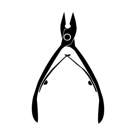 Silhouette Manicure Nippers Manicure And Pedicure Tool With Cutting