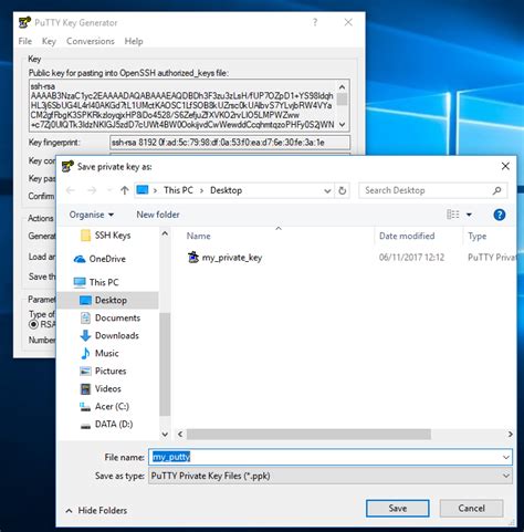 How To Connect To A Web Server Over Ssh With Privatepublic Keys Using Putty On Windows Ostraining