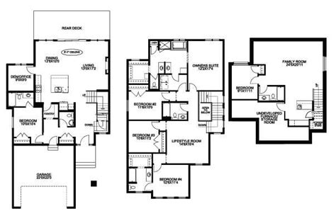 Home Plans Mckee Homes Airdrie Alberta