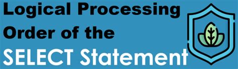 Sql Server Logical Processing Order Of The Select Statement Sql Authority With Pinal Dave