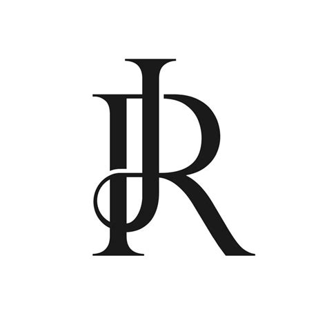 Jr Monogram Logo Design