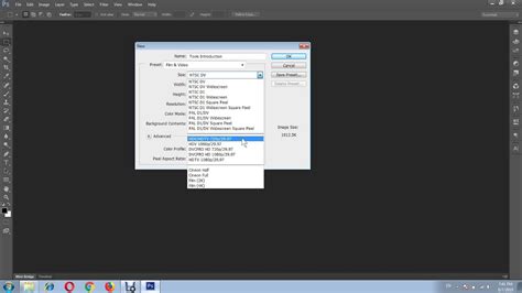 Computer Training Urduhindi Adobe Photoshop Cs6 Part 2 Creating New Canvas Youtube