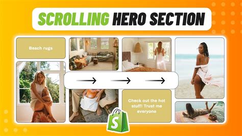 Add Scrolling Hero Section To Shopify In 2024 Quick And Easy Youtube
