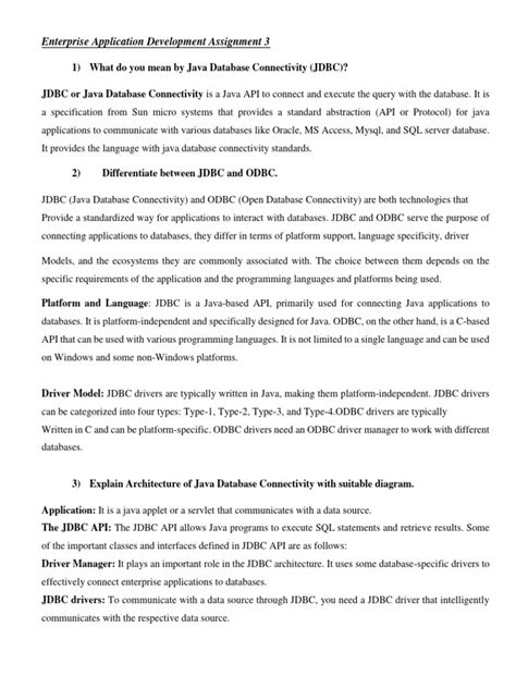 Enterprise Application Development Assignment 3 102606 Pdf