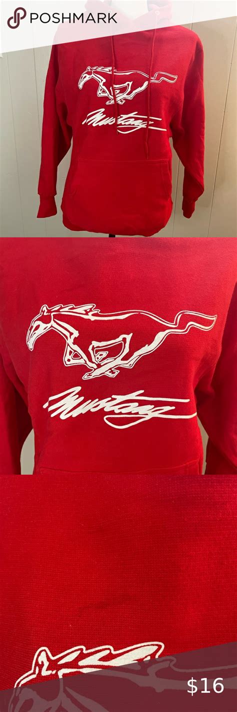 Steve And Barrys Mustang Oversized Hoodie Oversize Hoodie Steve