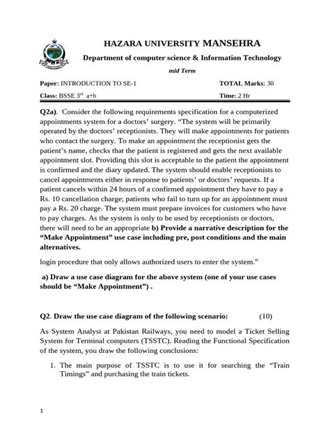Midterm Paper Se1 Pdf Credit Card Computing