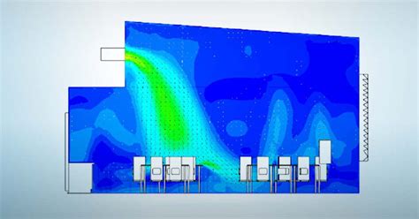 Ventilation Strategies Tested With Simulation Simscale