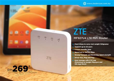 Zte Mf927u4 Lte Dl 4 2 Mimo Network 2g 3g 4g Router Network 2g 3g 4g Led Light Indicator Display