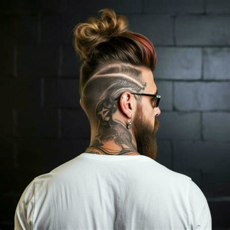 Man Hair Style From Back Side Stock Photo At Vecteezy