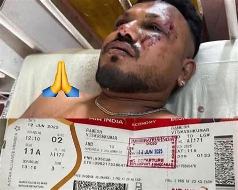 Nahas Air India Ramesh Tidak Percaya Masih Hidup