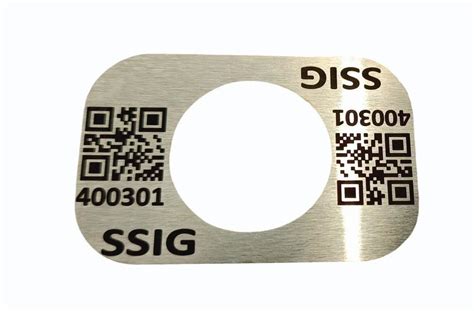 Gas Cylinder Qr Tags At ₹ 60piece Aluminum Tags In Nashik Id
