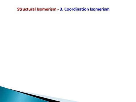 Ppt Isomerism Coordination Compounds Powerpoint Presentation Free Download Id 9349551
