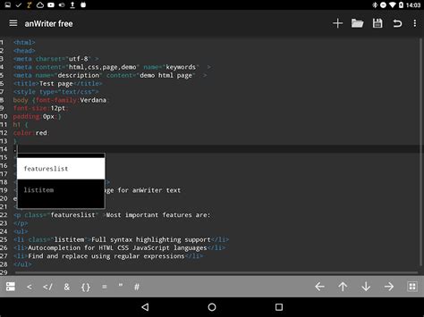 Anwriter Html Editor Apk For Android Download