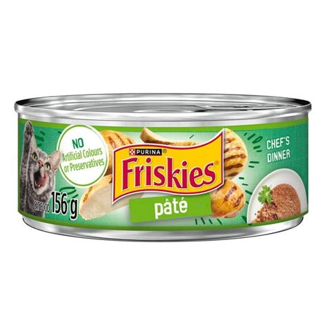 Friskies Pate Chefs Dinner Wet Cat Food 156g 156 G Walmartca