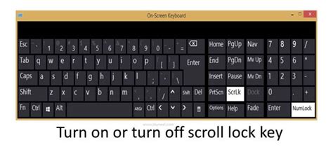 Как отключить Scroll Lock на клавиатуре