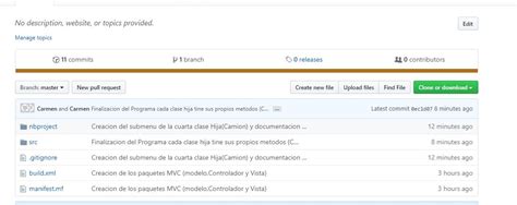 GitHub CarmenBravo Practica Arquitectura MVC Desarrollar una aplicación en Java que nos