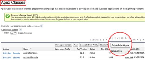Scheduler Apex In Salesforce With Examples Bijay Kumar