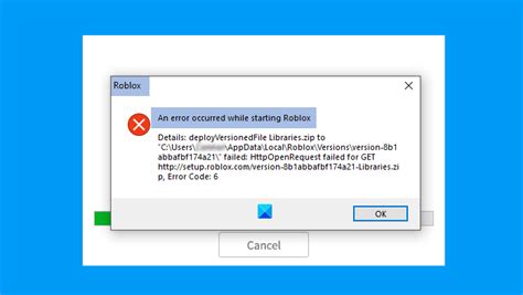 How To Fix An Error Occurred While Starting Roblox