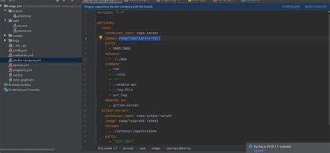 docker action server error failed to run custom action couldn t