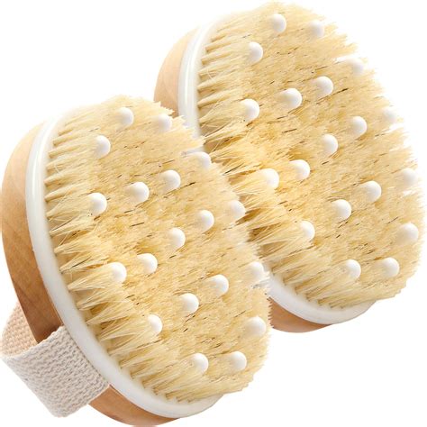 Dry Brushing Body Brush Best For Exfoliating Dry Skin