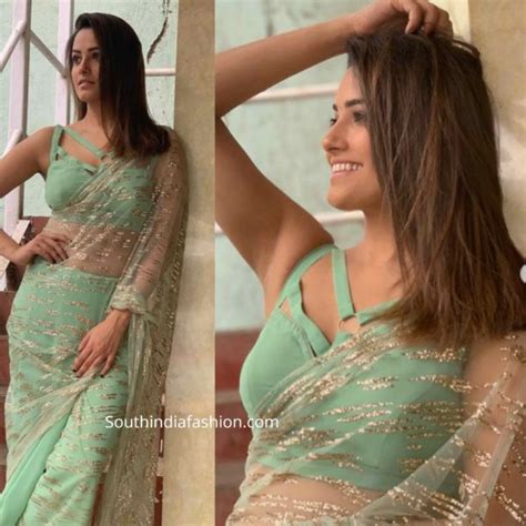 Anita Hassanandani Blouse Patterns 20 Stylish And Sexy Blouse Designs