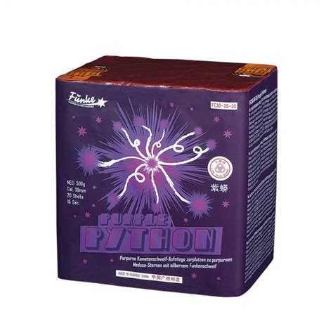 Funke Purple Python Feuerwerk Hannover