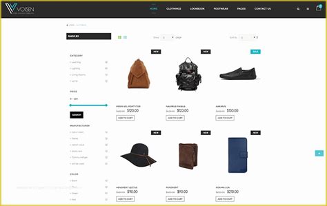 Bootstrap Ecommerce Template Free Of The Gallery For Passport Template