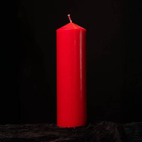 Pillar Candle Large Red Temple Of The Divine
