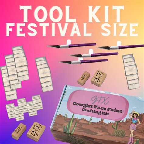 Cowgirl Crafting Tools Gtx Facepaint