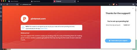 Introduce Youve Set Up A Pending Tip Messaging For Pending Tip Cases · Issue 20748 · Brave
