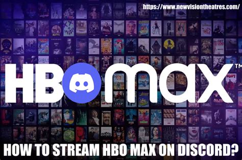 How To Stream HBO Max On Discord Without Black Screen