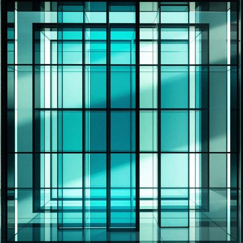 Free Geometric Glass Grid Image Minimal Geometric Glass Download