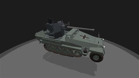 Simpleplanes Sdkfz 11 1 Flak 37 Auto Aim