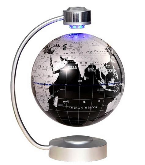 360 Rotating Magnetic Floating Levitating Illuminated Globe 8inch For T Decoration China
