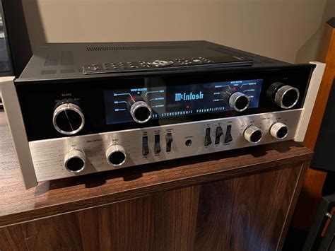 Sold Mcintosh C22 Mk Iii Tube Preamplifier Mcintosh Mc352 Stereo