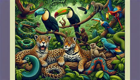 Jungledieren Soorten En Habitats Info Dieren