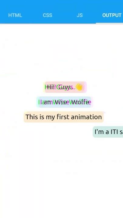 Htmlcss Coding Create A My First Animation Shorts Shortvideo Youtubeshorts Viral Funny