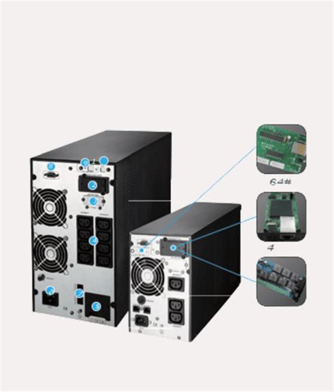 Long Backup KSTAR 1KVA Online UPS Without Battery Apt Power Systems
