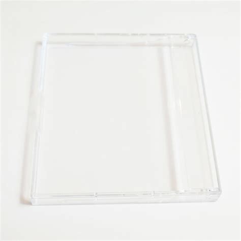 Clear MiniDisc Case Retro Style Media