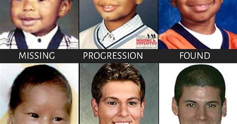 Ever Wondered How Reliable Those Age Progression On Missing Persons Are Here Are Some Examples